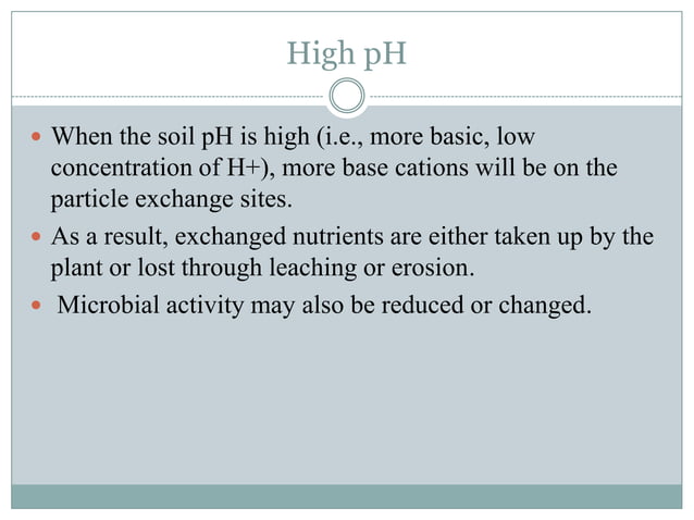 pH and its effects on nutrient availablity | PPTX | Chemistry | Science