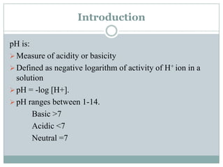 pH and its effects on nutrient availablity | PPTX