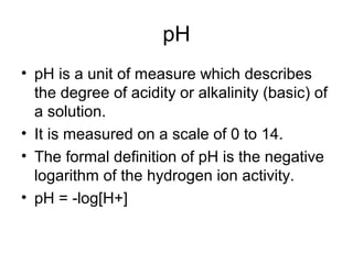 P h and ph meter | PPT
