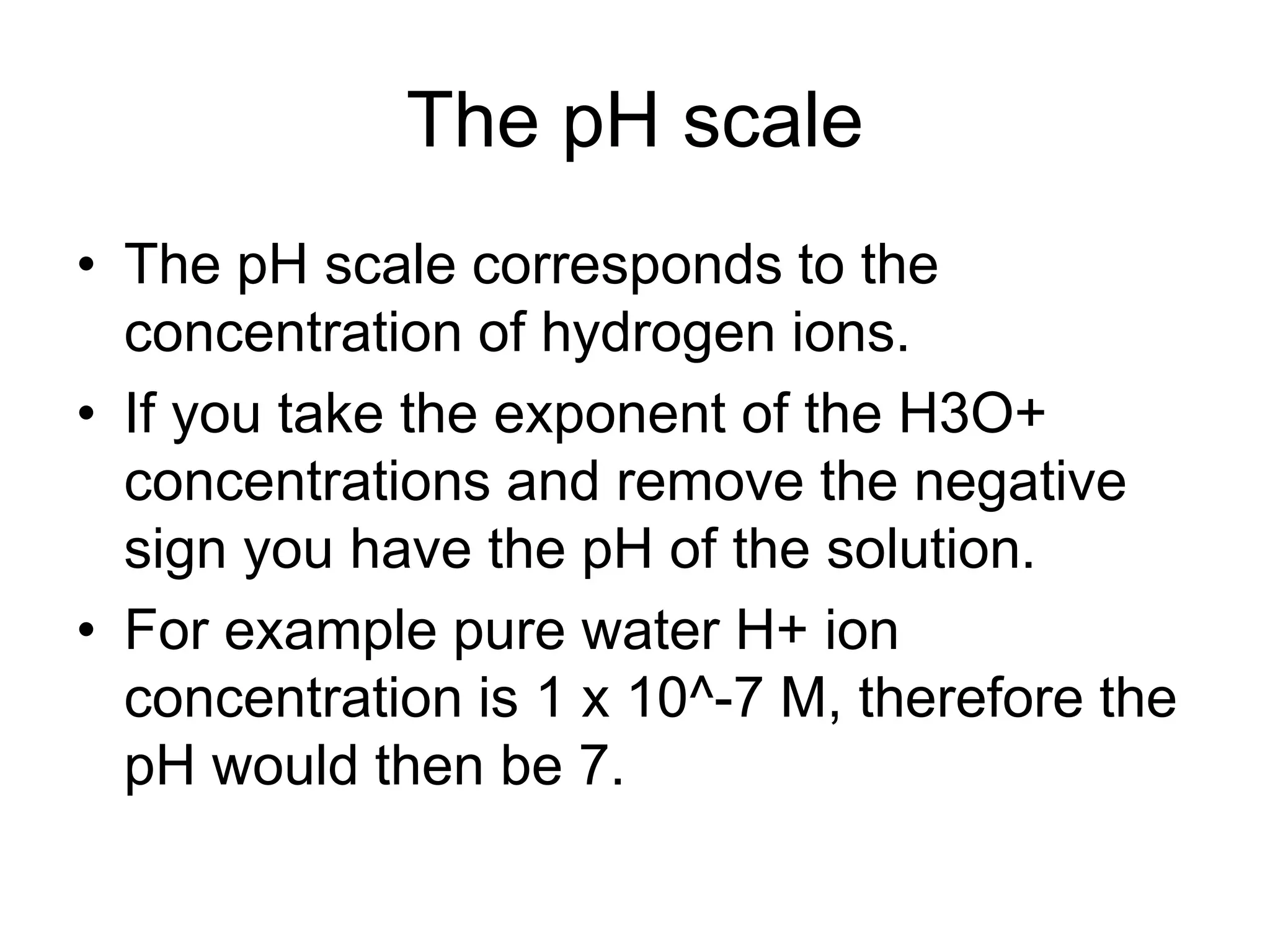 P h and ph meter | PPT | Chemistry | Science