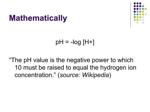 pH Level and water toxicity (revised presentation) | PPT