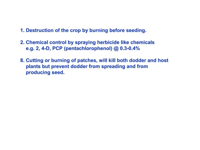 Phanerogamic plant parasites | PPT | Gardening | Home & Garden