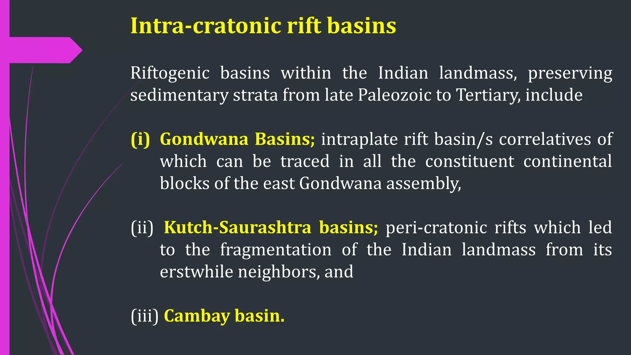 Phanerozoic Stratigraphy of India | PPTX
