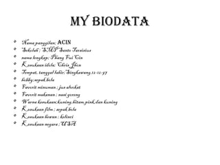 Phang Fui Cin | PPT