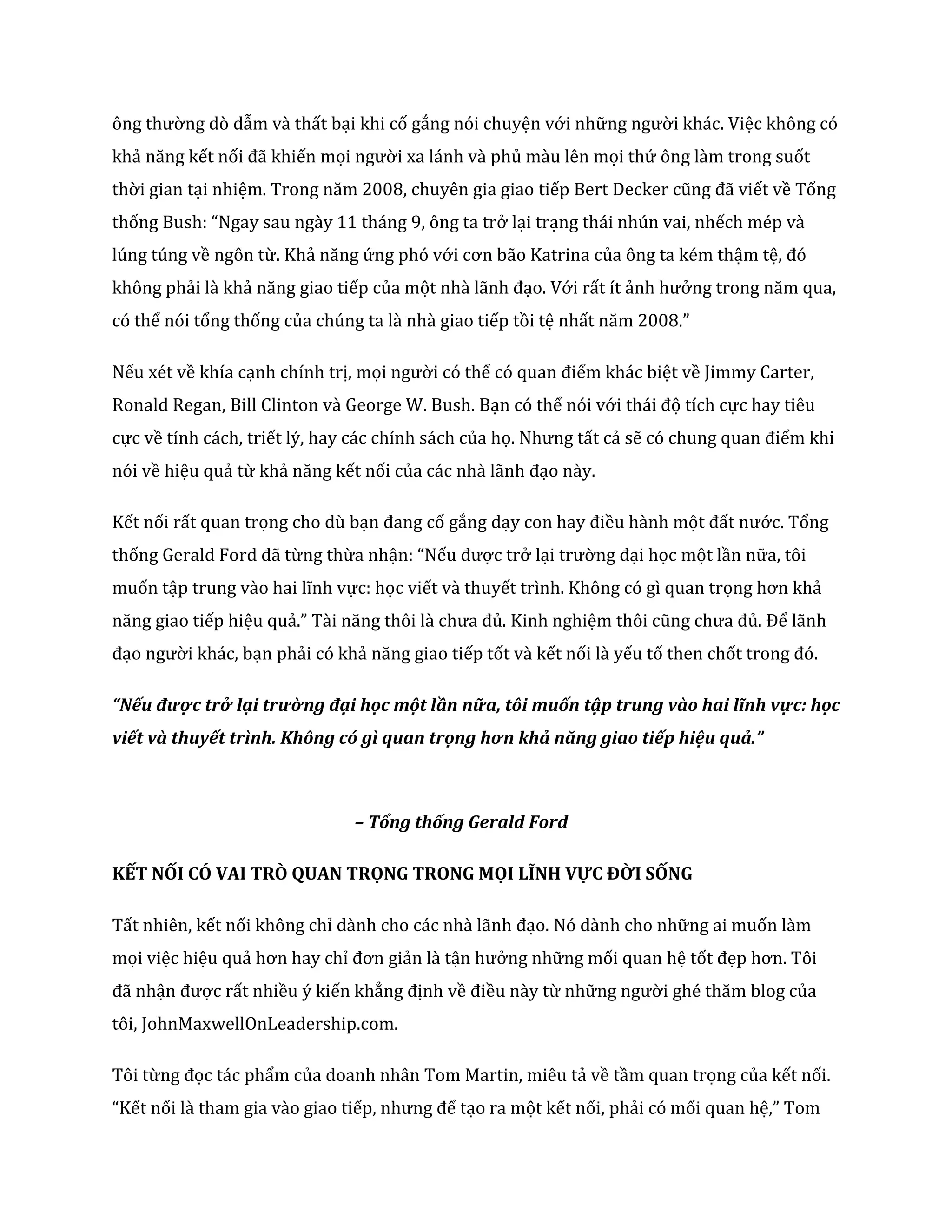 Phan huu loc ai cung giao tiep nhung may ngu - john c. maxwell | PDF