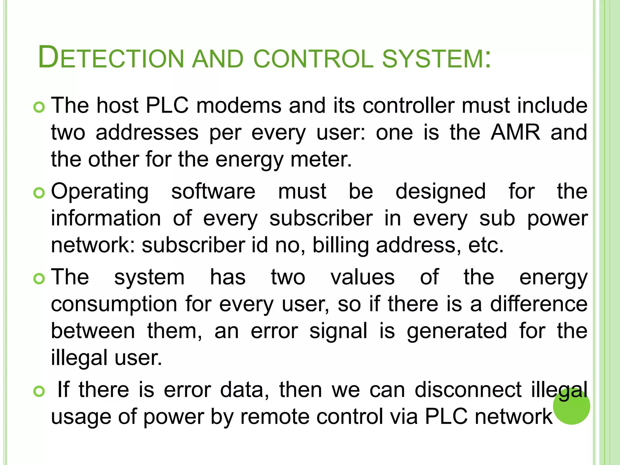 Remote Control of Power Thefting Using Power Line Communication Systems ...