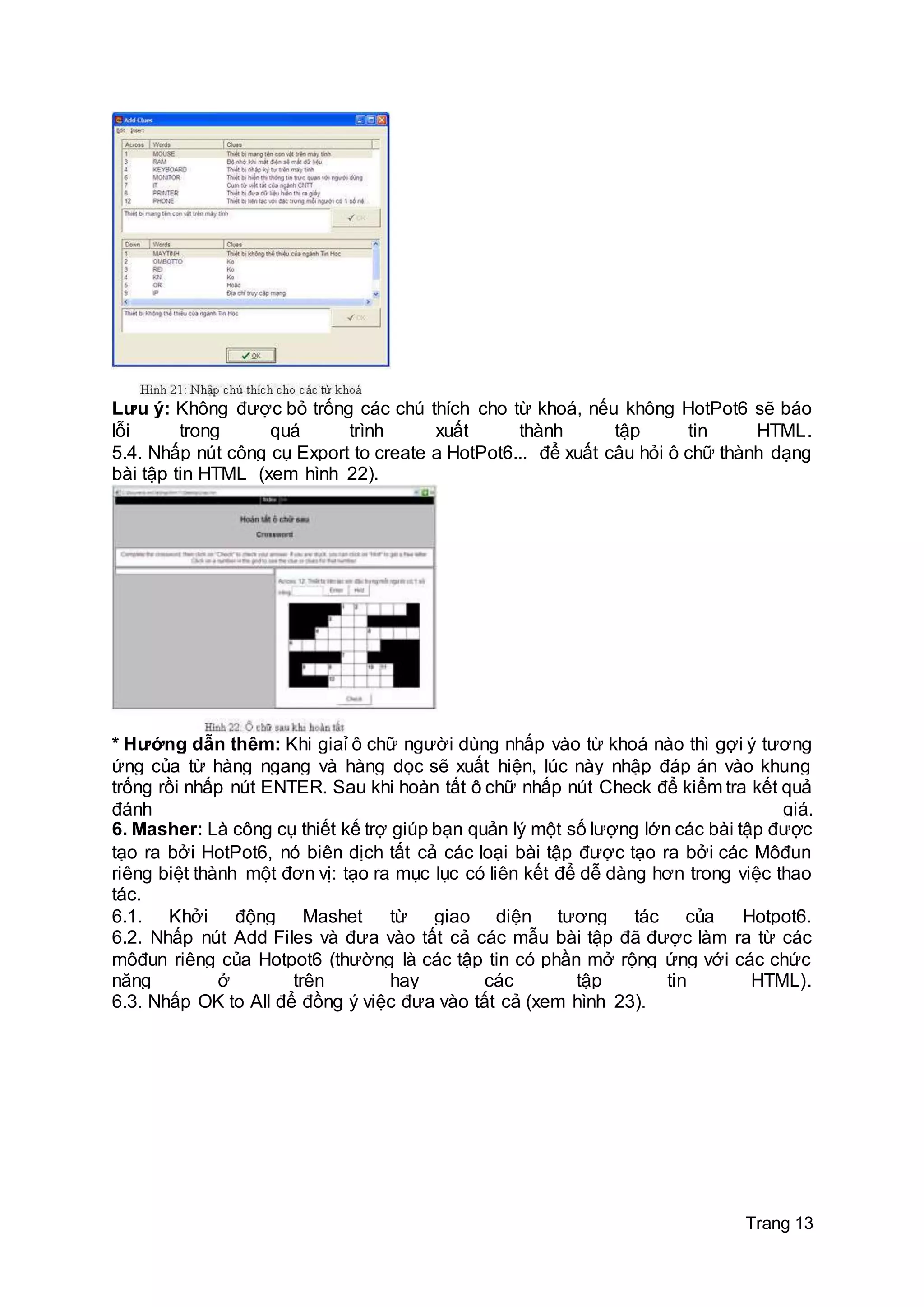 Phan mem hot potatoes | DOCX