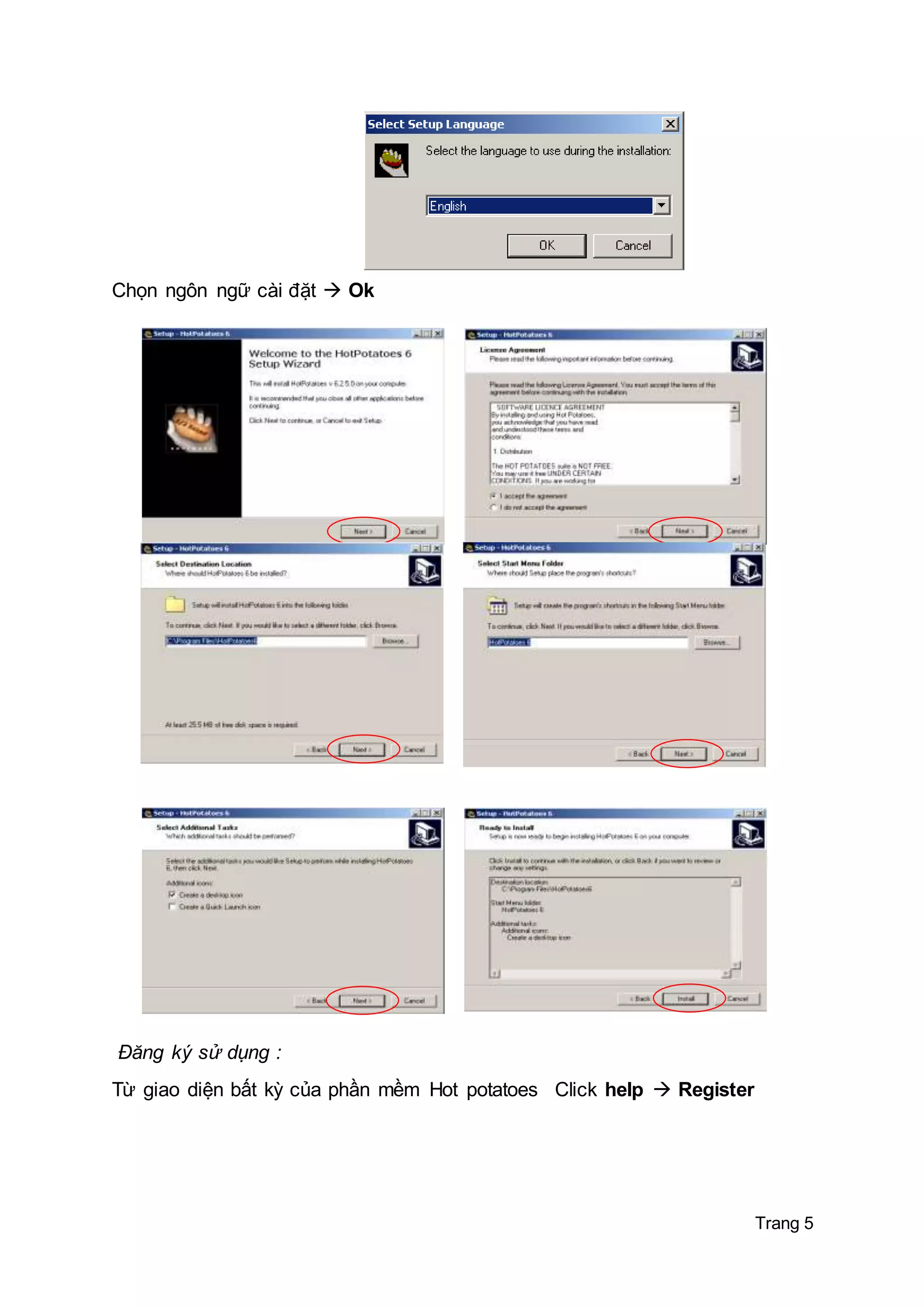 Phan mem hot potatoes | DOCX