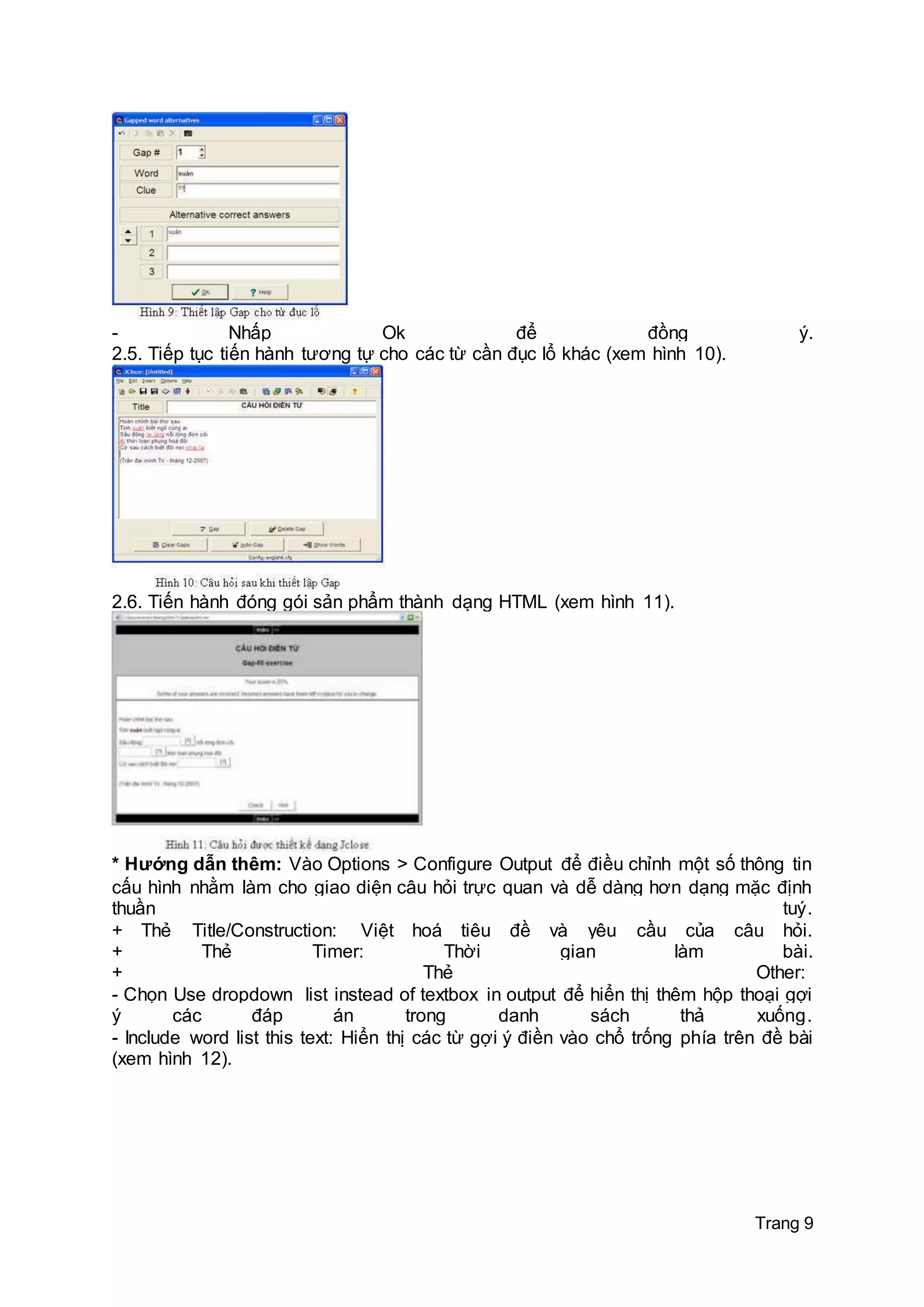 Phan mem hot potatoes | DOCX