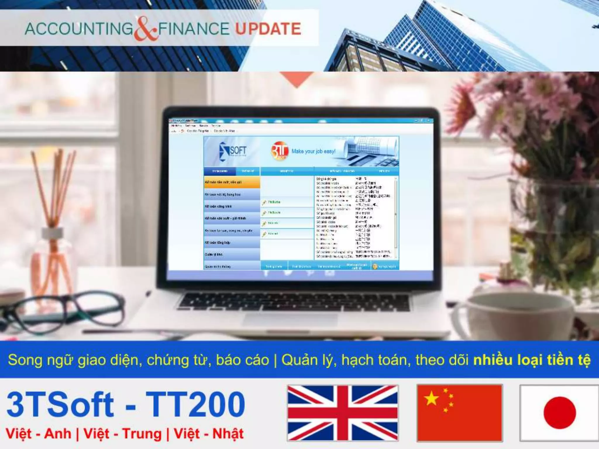 Phan mem ke toan 3tsoft | PPTX