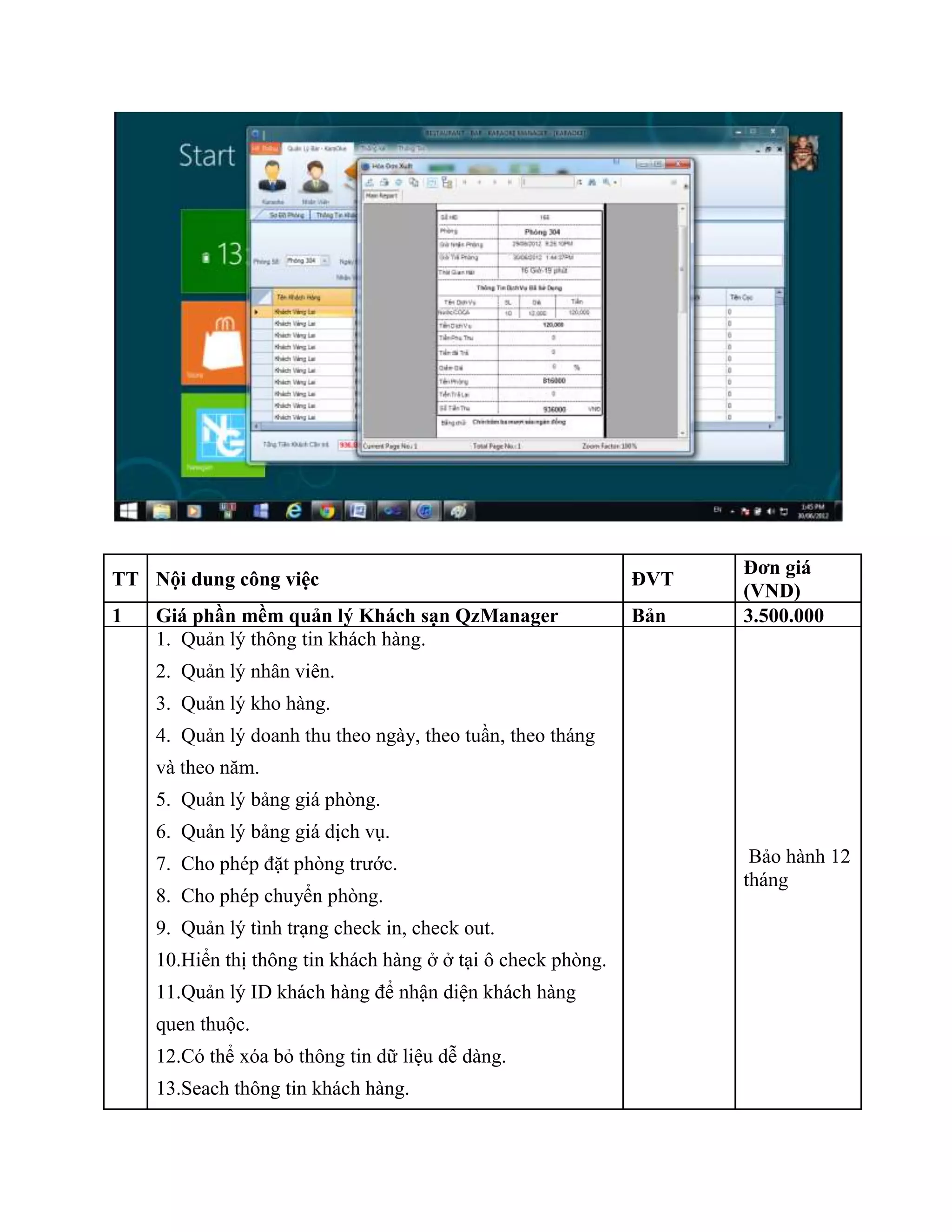 Phan mem quan ly khach san | PDF