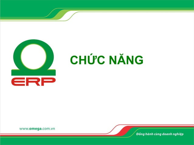 Phan mem quan tri doanh nghiep erp omega | PDF