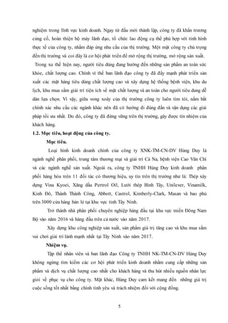 Phân tích hoạt động phân phối sản phẩm Kinh Đô tại công ty Hùng Duy! | DOCX