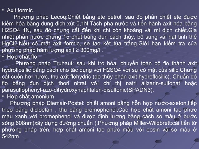 Phan tich du luong thuoc bao ve thuc vat | PPT