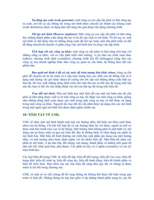 Phan Tich Httt Bang Uml | PDF