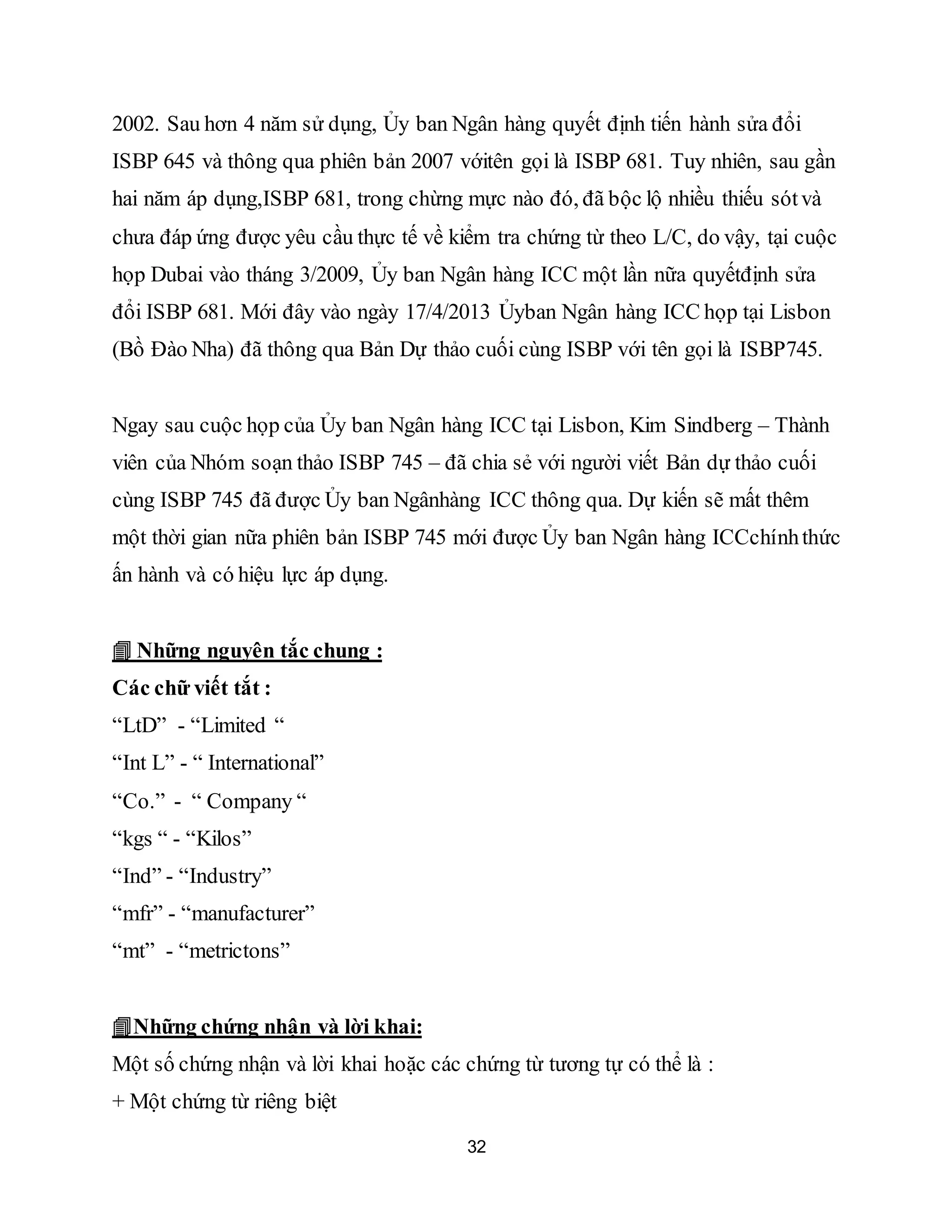 Phân tích quy trình thanh toán quốc tế bằng phương thức tín dụng chứng ...