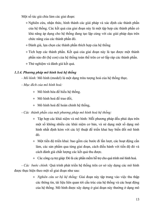 Phan tich thiet ke he thong thong tin | DOC