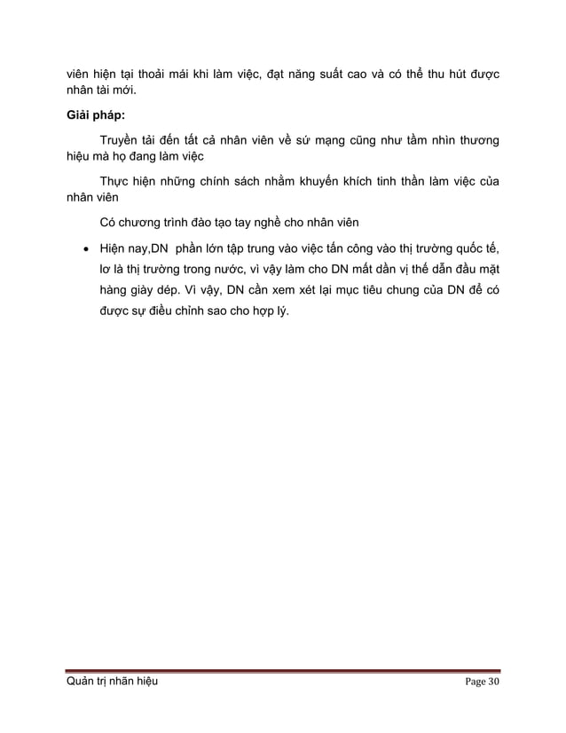 [Quản trị thương hiệu] Phân tích thương hiệu Biti's | PDF