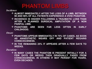Phantom limbs past present-future | PPT