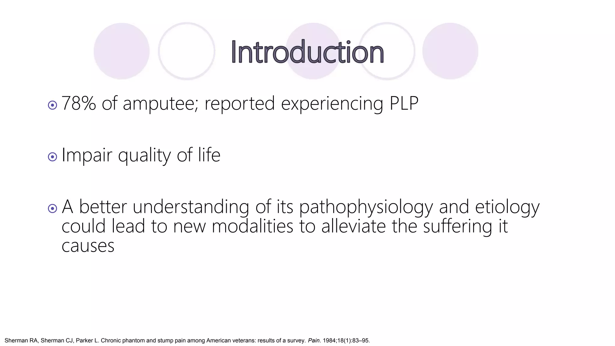 Phantom Limb Syndrome | PPTX