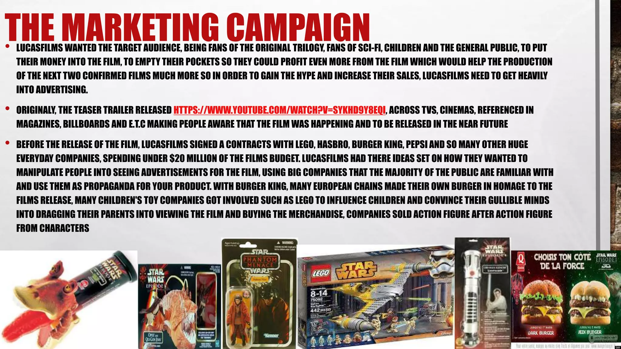 Phantom menace media campaign | PPTX