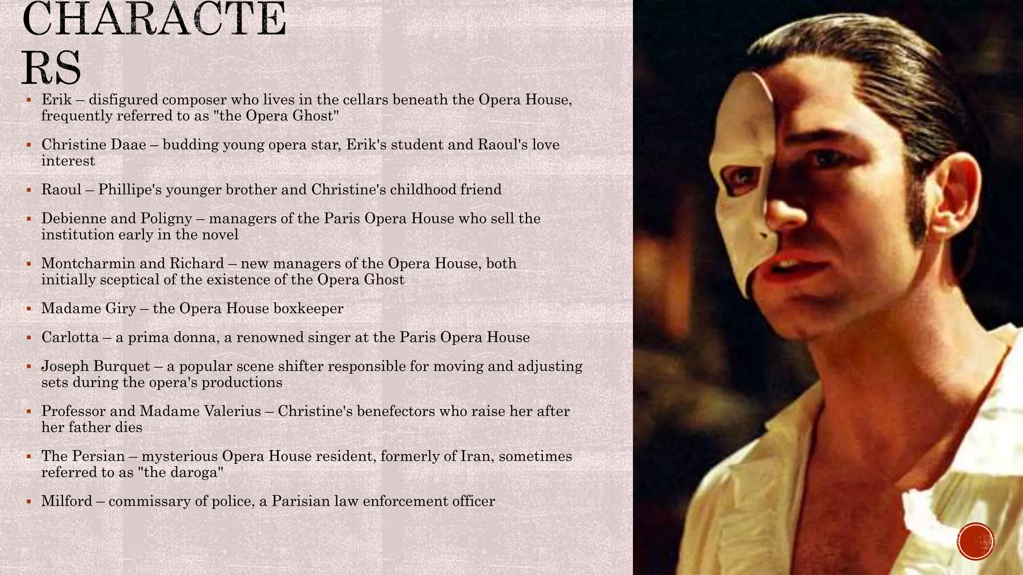 Phantom of the Opera | PPTX