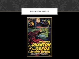 Phantom of the opera lesson | PPTX