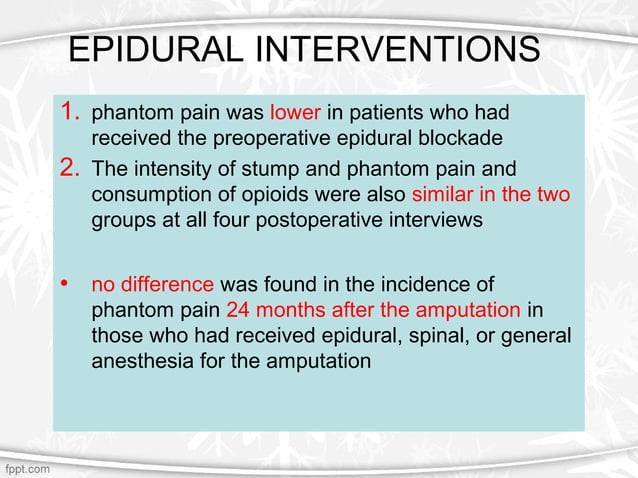 Phantom limb pain | PPT | Brain and Nervous System Disorders | Diseases ...