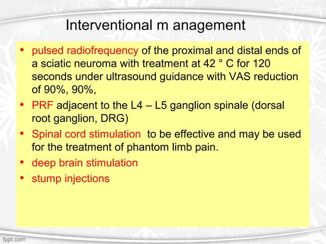 Phantom limb pain | PPT | Brain and Nervous System Disorders | Diseases ...