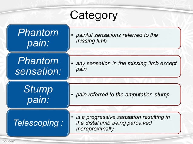 Phantom limb pain | PPT | Brain and Nervous System Disorders | Diseases ...