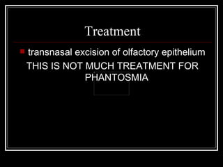 Phantosmia | PPT