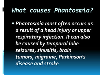 Phantosmia | PPTX