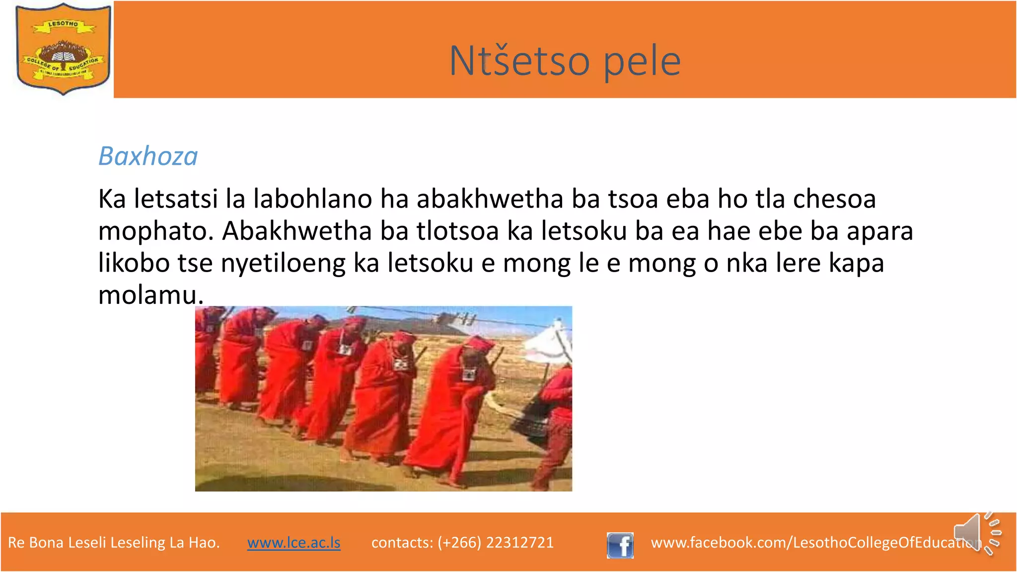 Phapang ea lebollo | PPTX