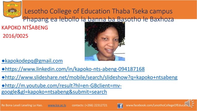 Phapang ea lebollo | PPTX