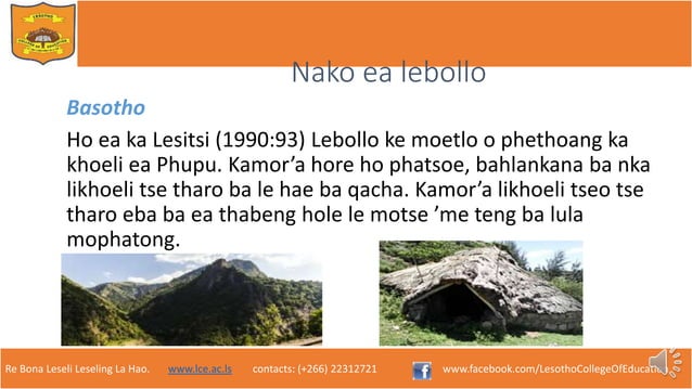 Phapang ea lebollo | PPTX