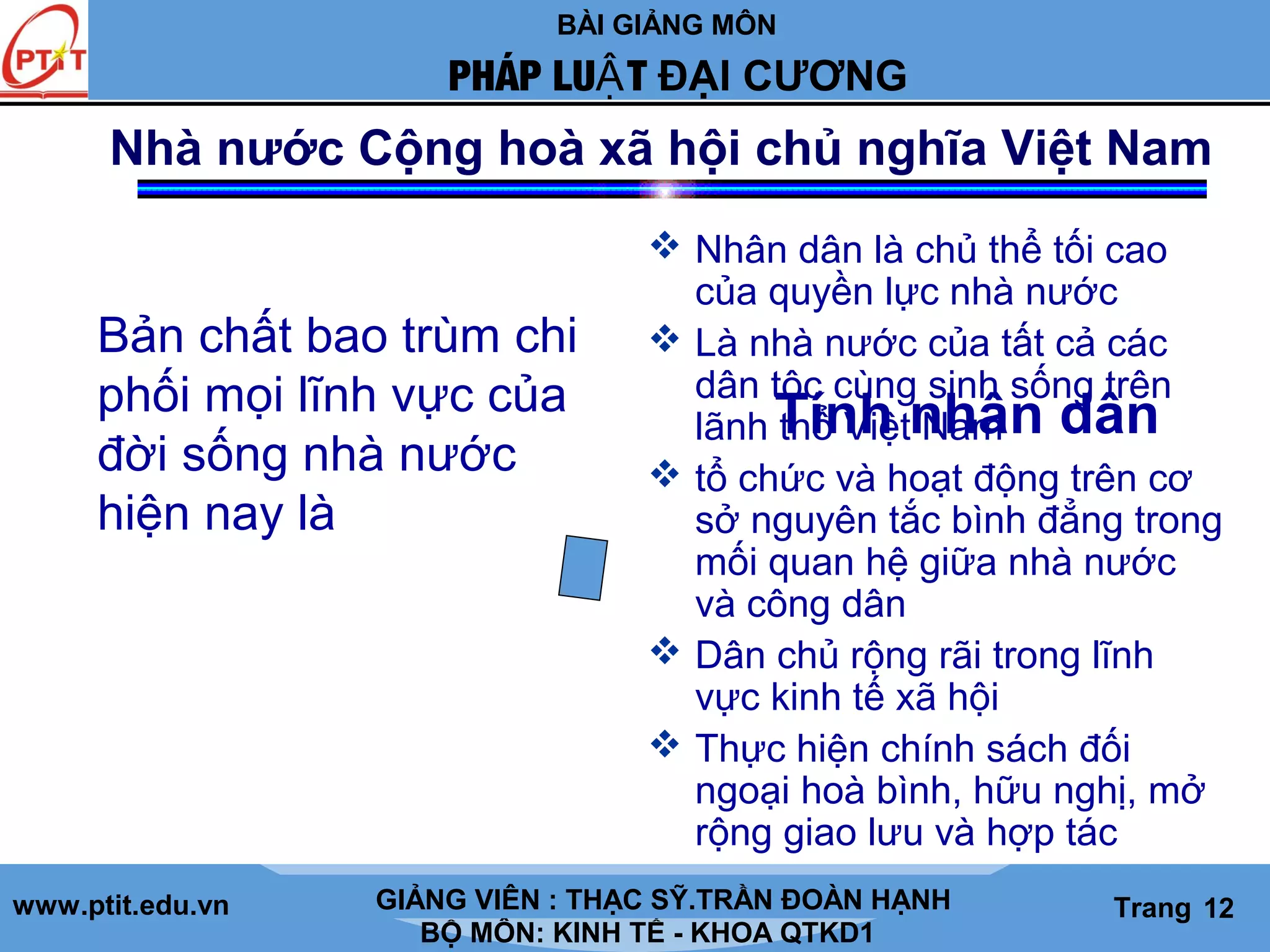Phap luat dai_cuong | PPT