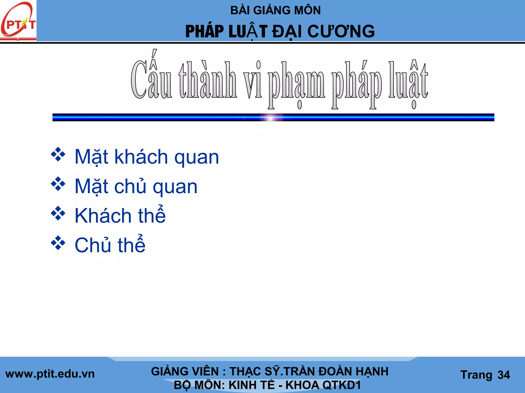 Phap luat dai_cuong | PPT