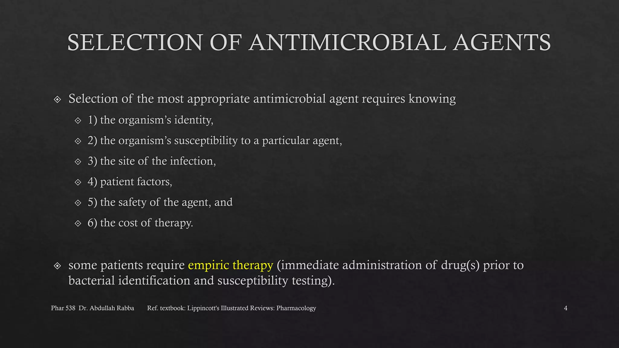 Principles Of Antimicrobial Therapyv Pharmacology – Confopay