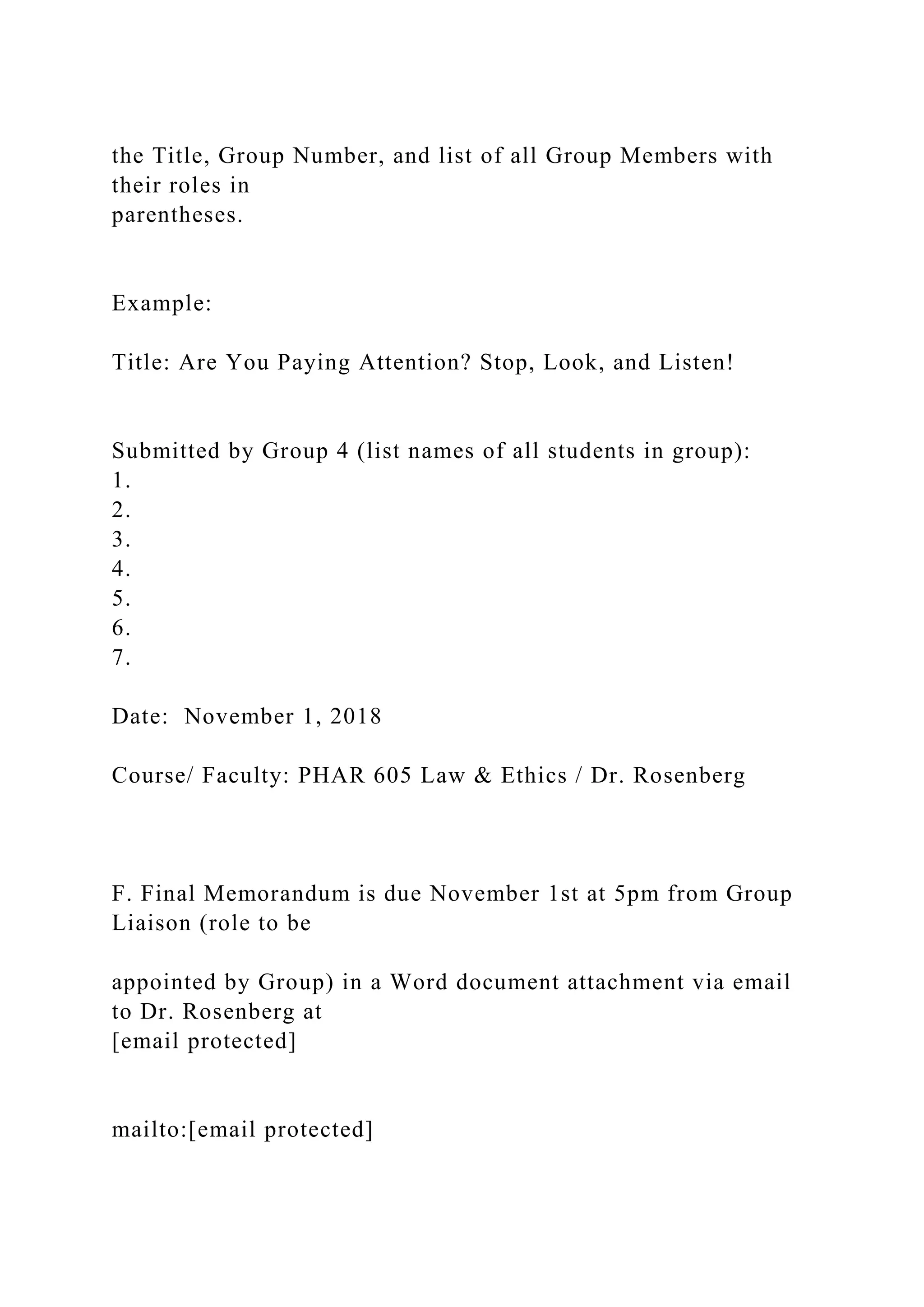 PHAR 605 Pharmacy Law & Ethics .docx