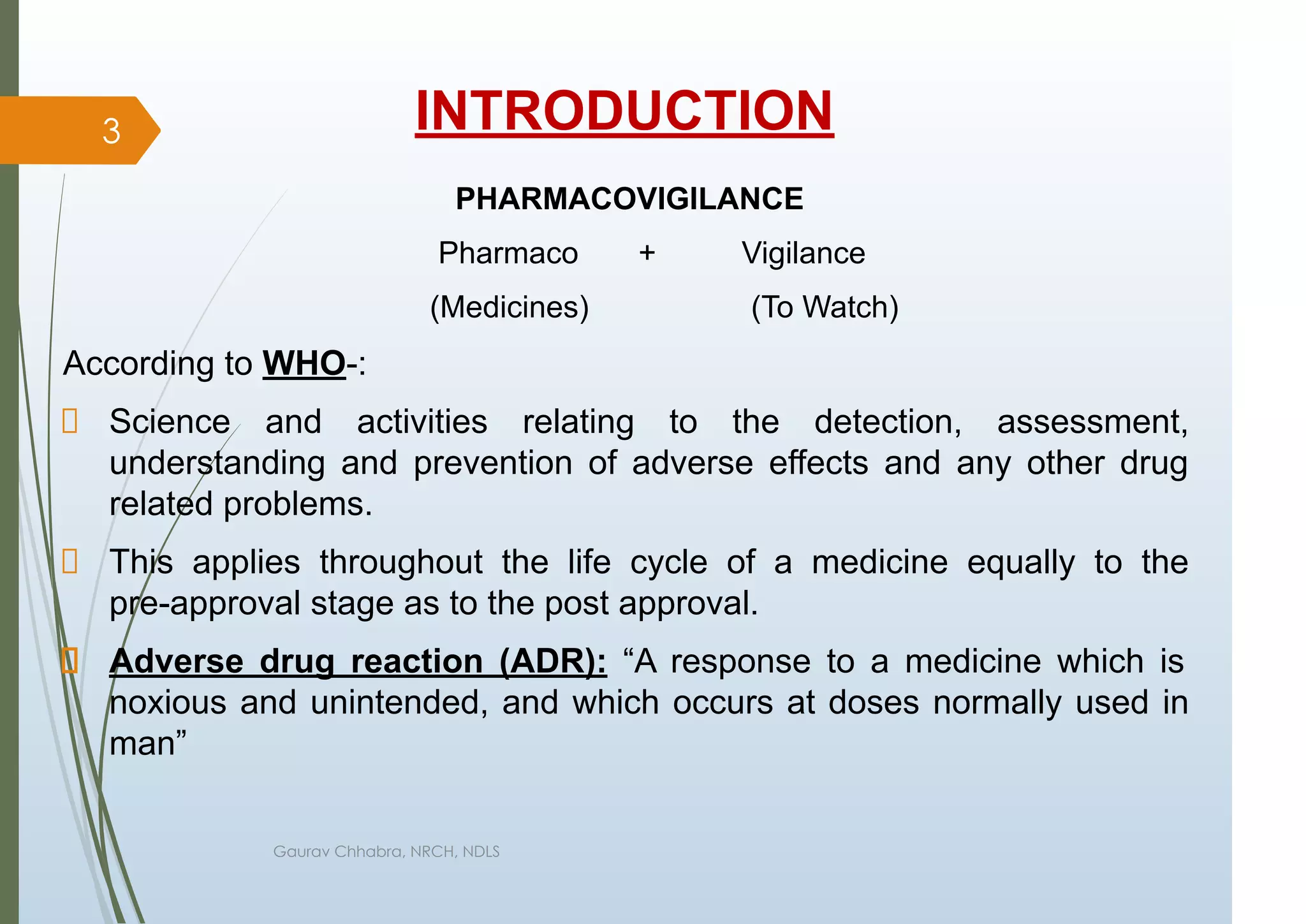 pharamcovigilance, role of pharmacist in Pharmacovigilance and ADRs ...