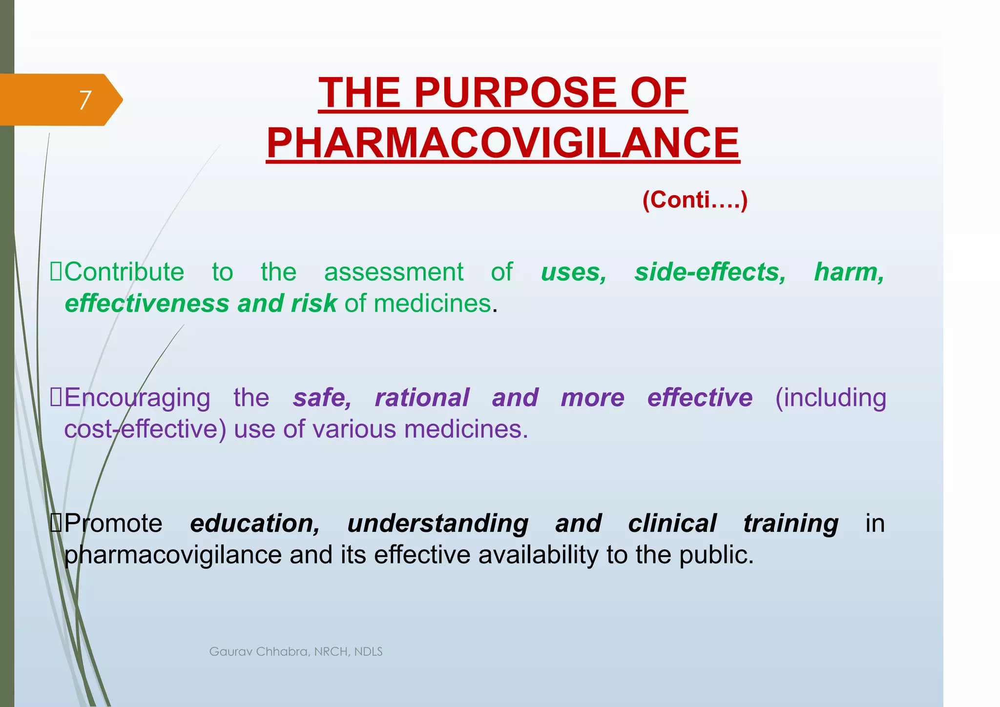 pharamcovigilance, role of pharmacist in Pharmacovigilance and ADRs ...