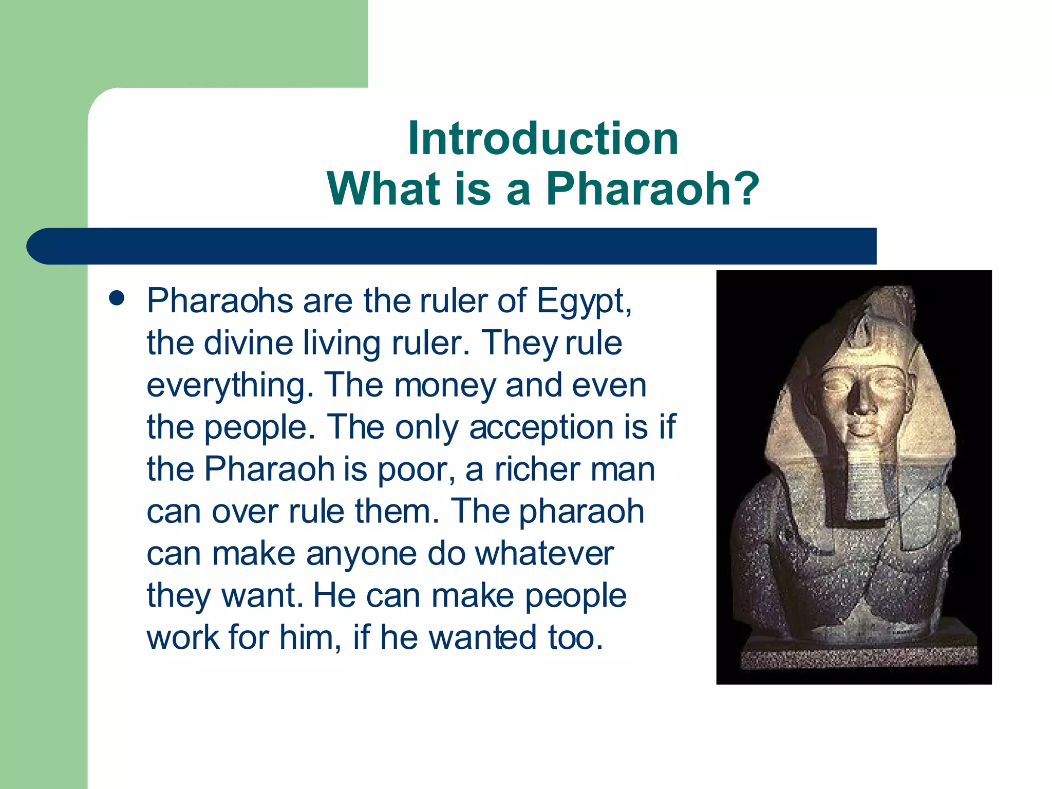 Pharaohs | PPT