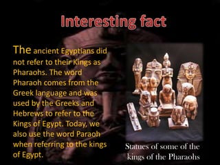 Pharaohs | PPT