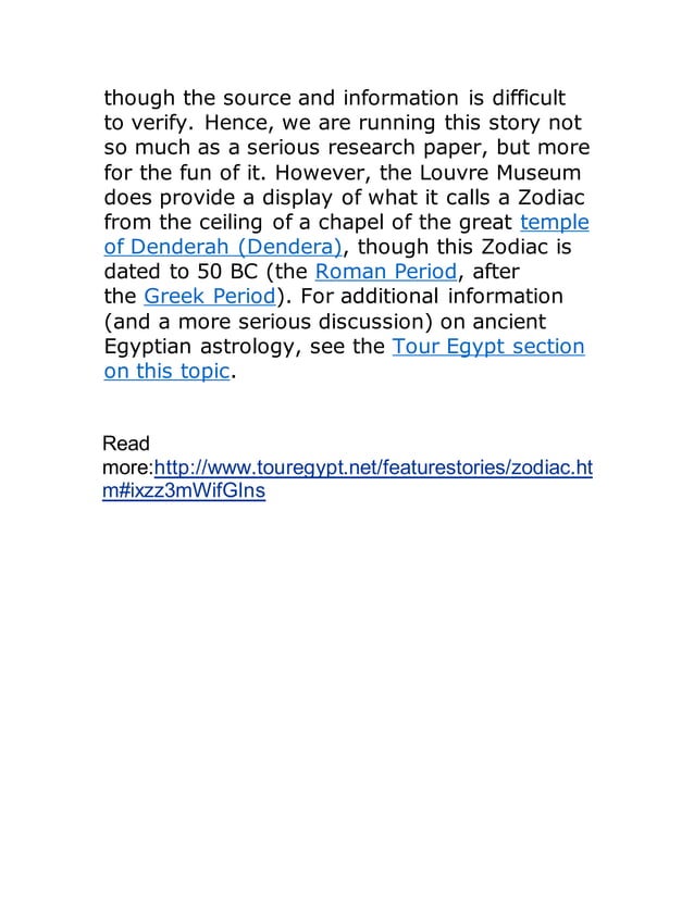 Pharaoh signs ( its acquired from google.com | PDF