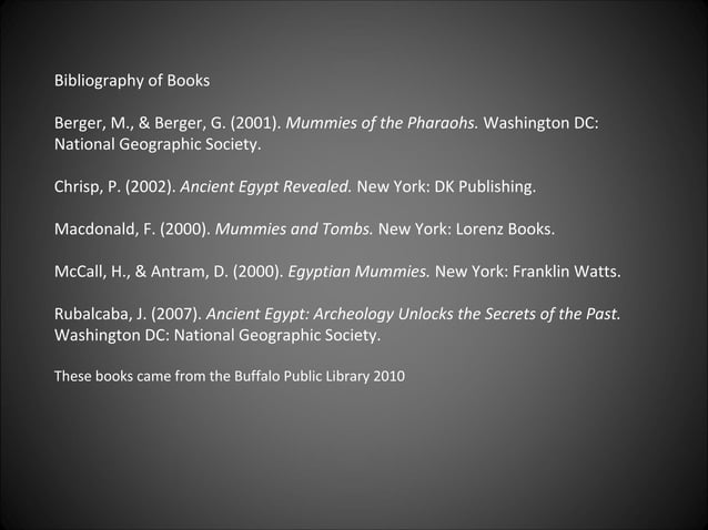 Pharaoh’s mummies | PPT