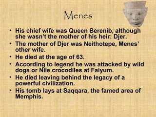 Pharaohs of Egypt | PPT