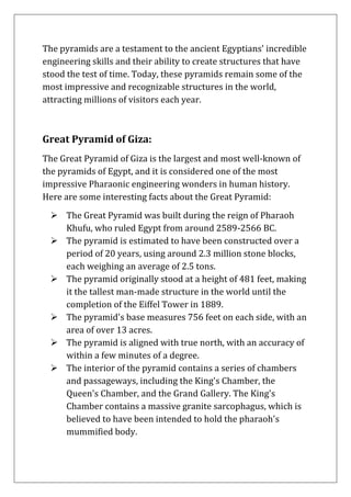 Pharaonic Engineering Wonders - Edited.pdf