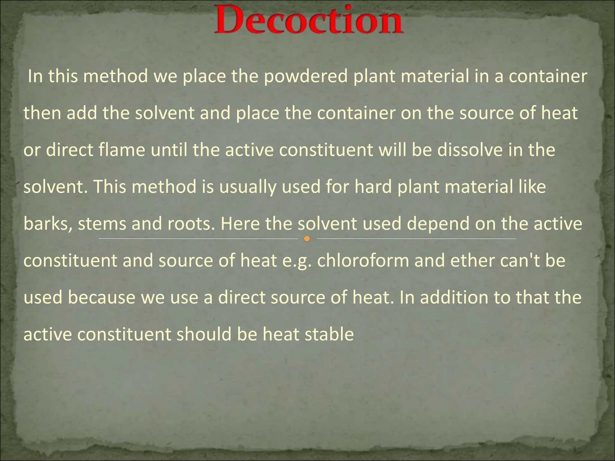 EXTRACTION METHODS analytical chemistry.pptx | Gardening | Home & Garden