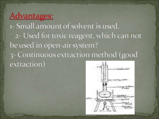 EXTRACTION METHODS analytical chemistry.pptx