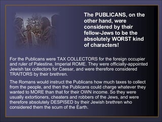 Pharisee And Publican | PPS